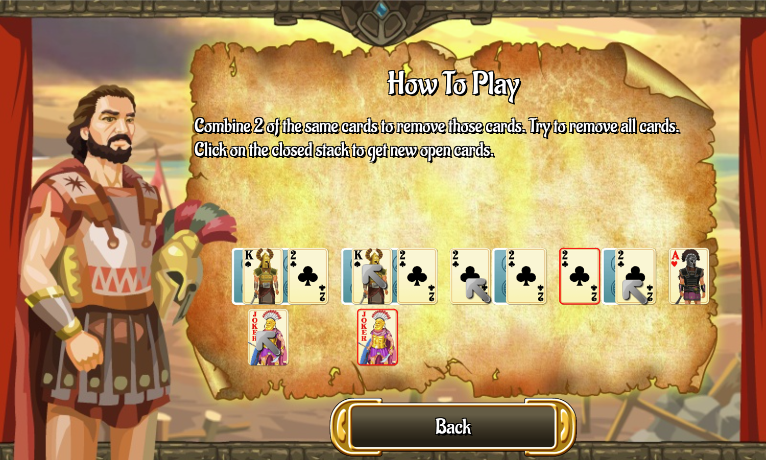 Play Troy Solitaire Game Free Online Trojan War Card Matching Play Troy Solitaire Game Free Online Trojan War Card Matching