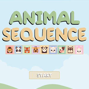 🕹️ Play Animal Sequence Game: Free Online Complete the Sequence Pattern ...