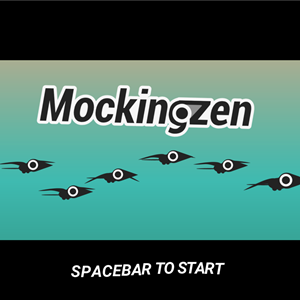 🕹️ Play Mockingzen Game: Free Online Breathing Control Bird Flying Zen ...